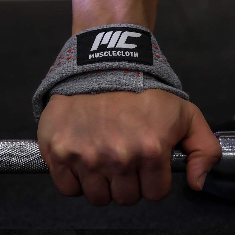 MuscleCloth 8 Loop Lifting Straps Gri | Supplementler