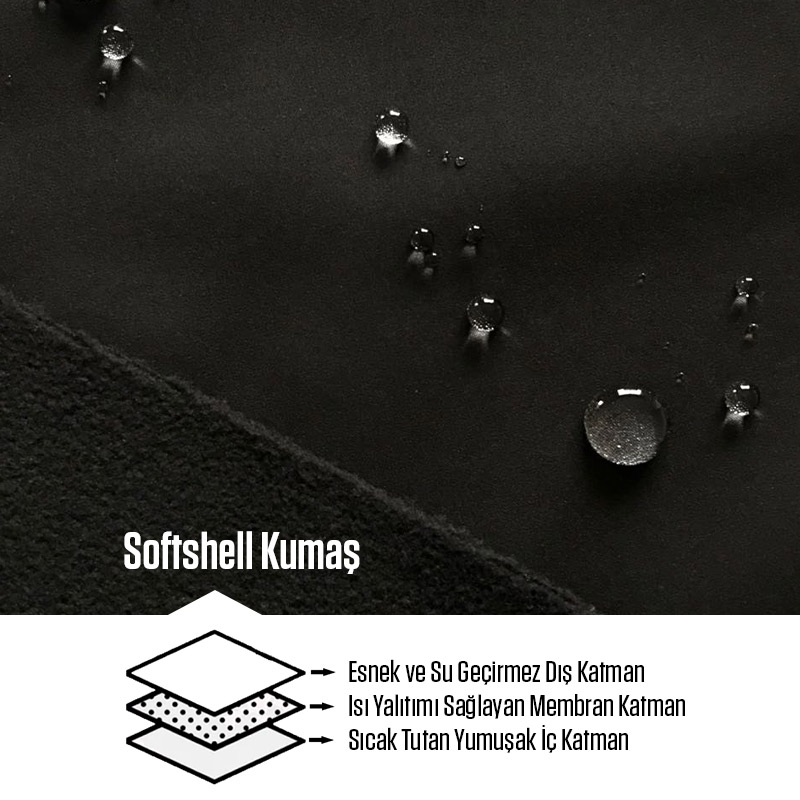 MuscleCloth Pro Softshell Mont Siyah | Supplementler