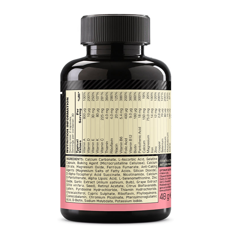 Optimum Opti-Women 60 Kapsül | Supplementler