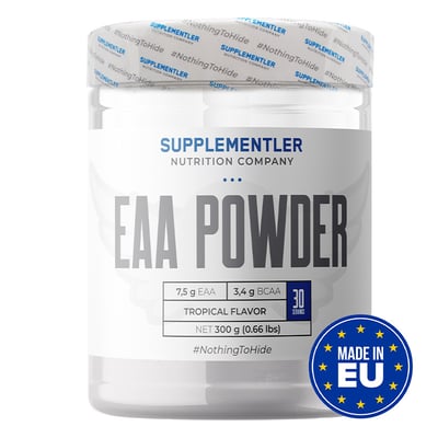 Supplementler.Com EAA Powder 300 Gr - EAA (Esansiyel Amino Asit)